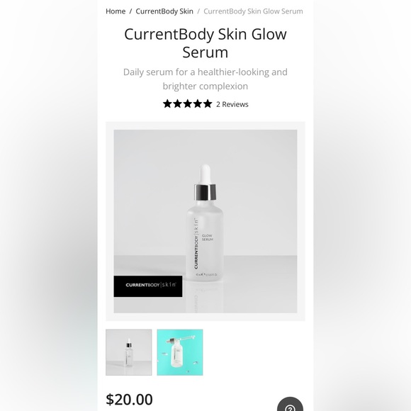 current body skin | Skincare | New Currentbody Skin Glow Serum | Poshmark